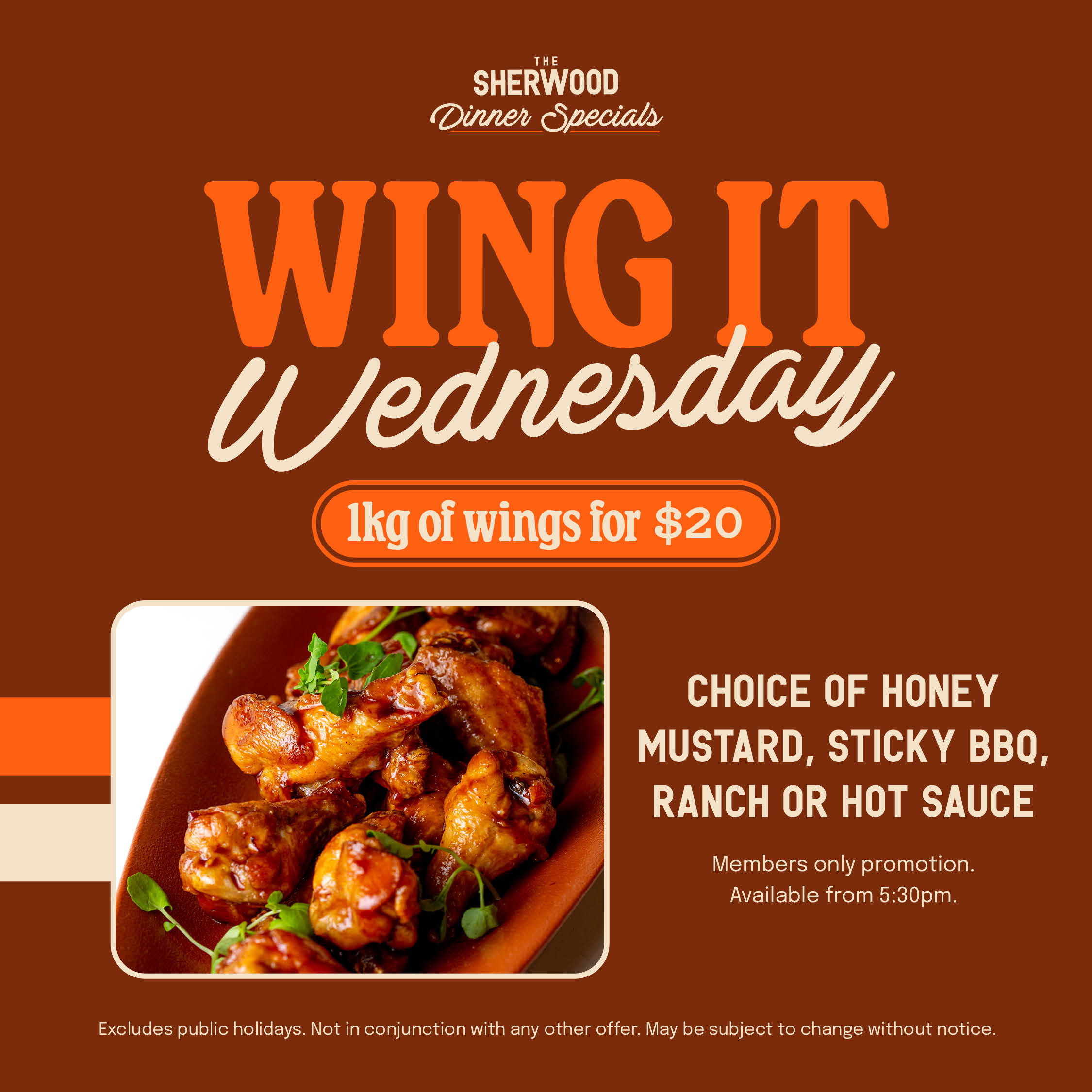 Wednesday food specials store